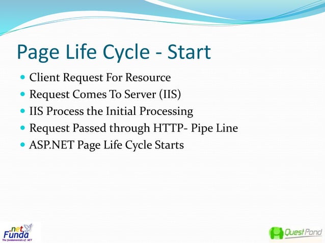 ASP.NET Page Life Cycle | PPTX