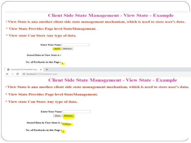 Asp.net state management | PDF | Web Design and HTML | Internet