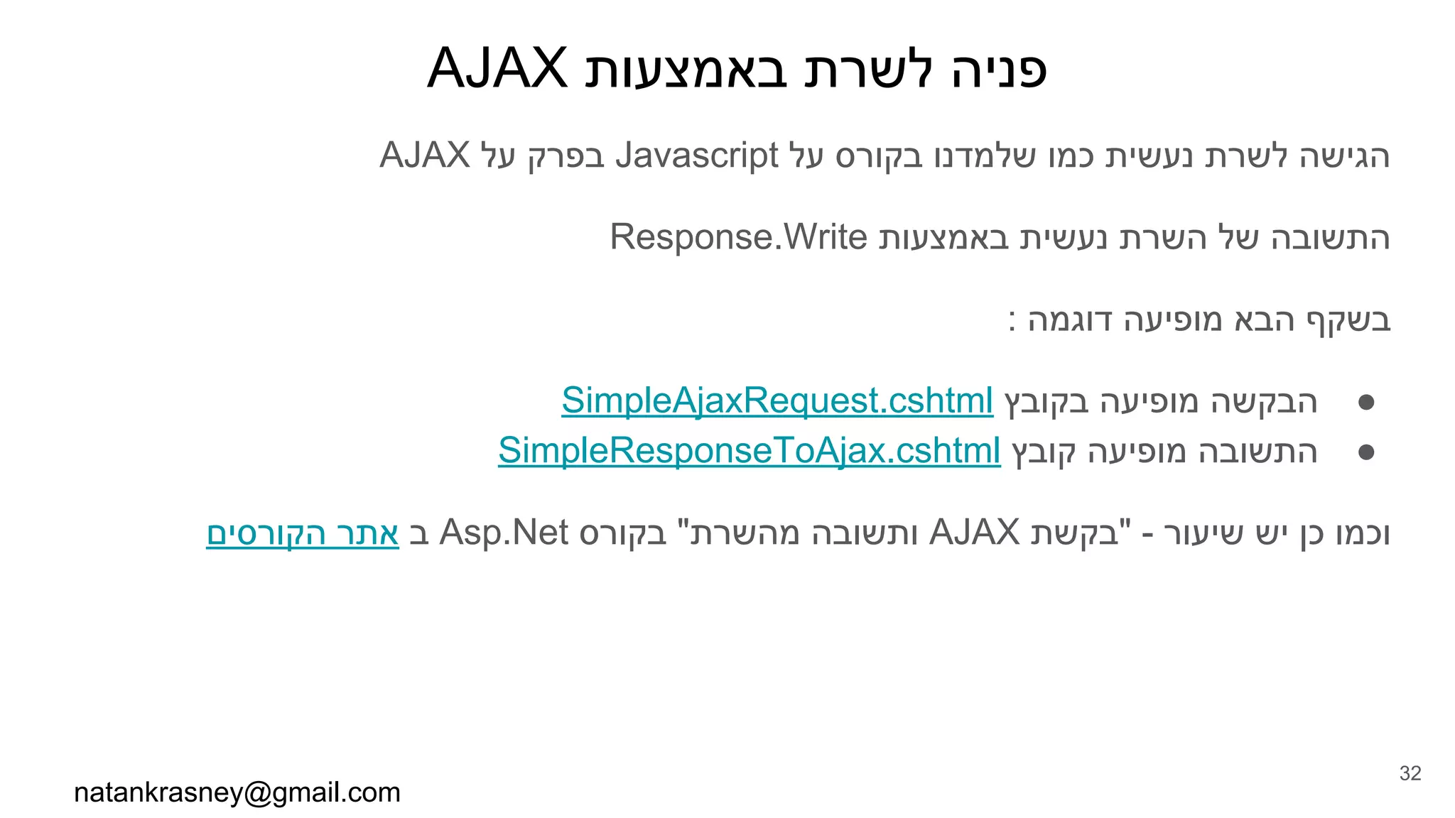 ASP.net Web Pages | PPT