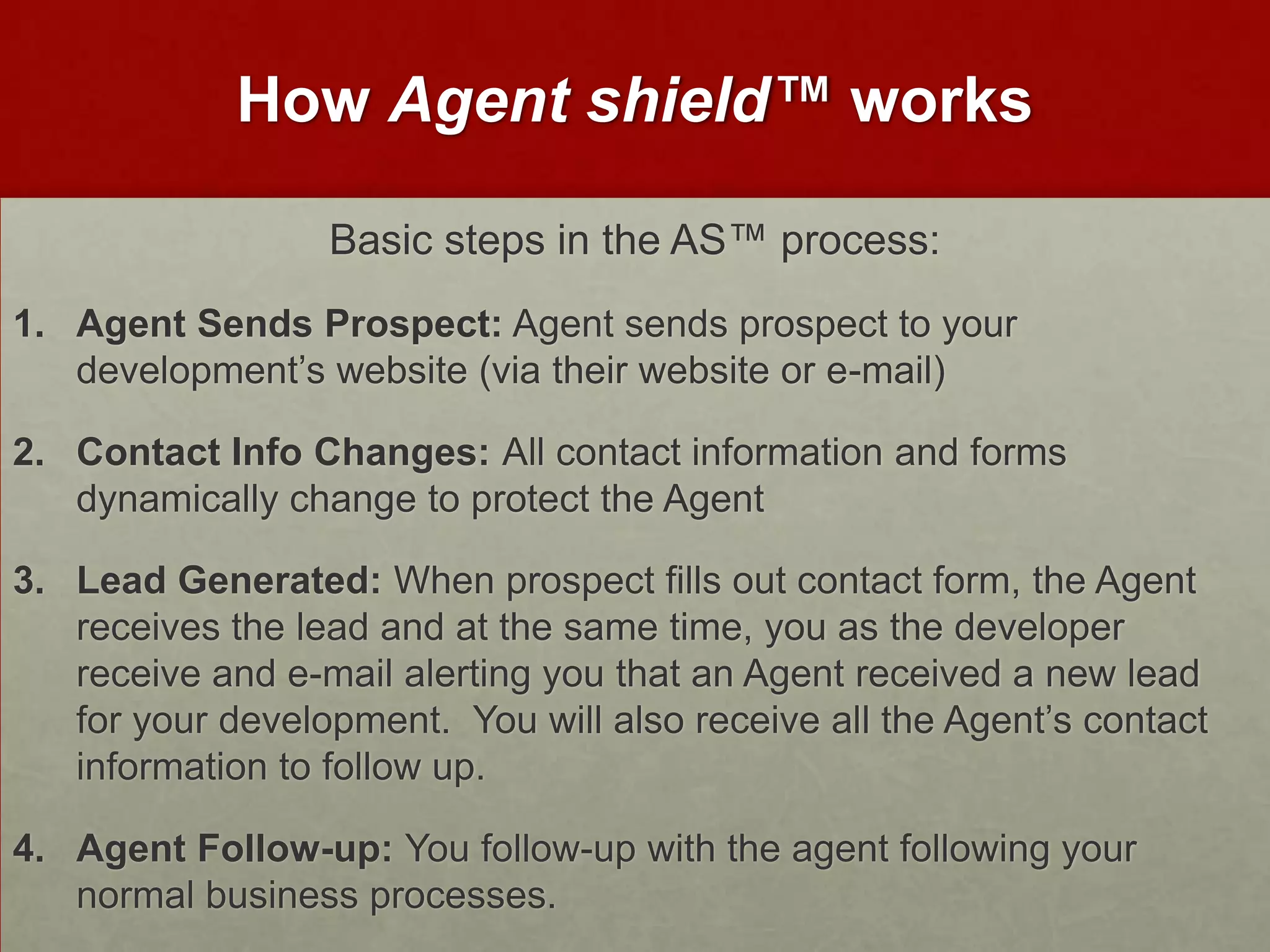 Agent Shield™ Developer Information | PPSX