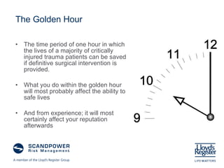 Emergency response plan for a wind farm | PPT | Business and Finance