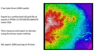 ASPRS LiDAR Division Update with a focus on quantifying horizontal ...