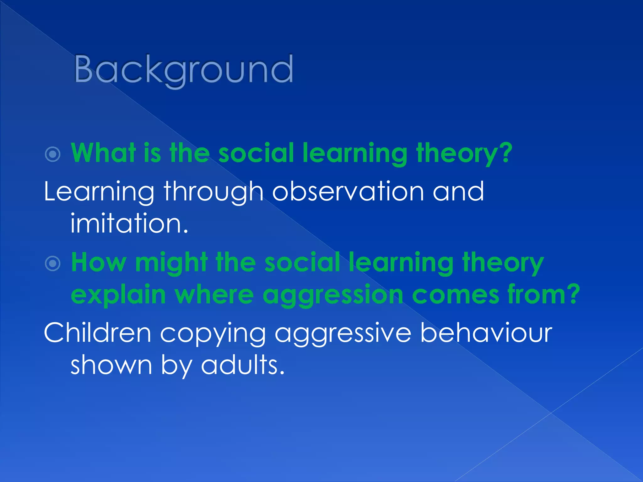 As psychology: Bandura | PPTX