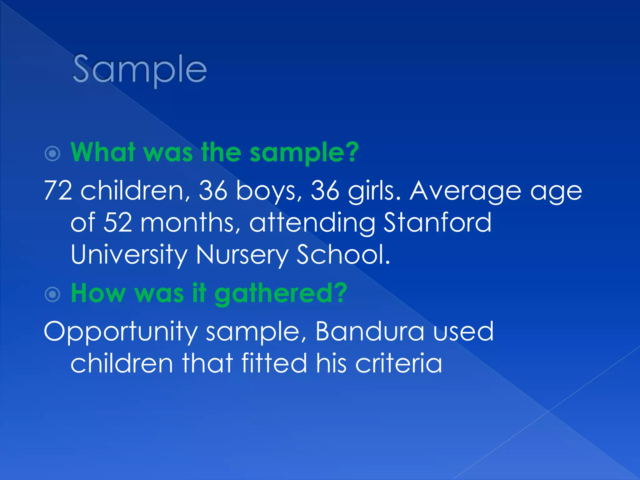 As psychology: Bandura | PPTX