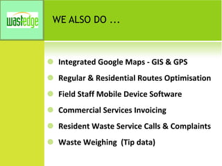 Asp Wastedge Intro S | PPT | Business | Business and Finance