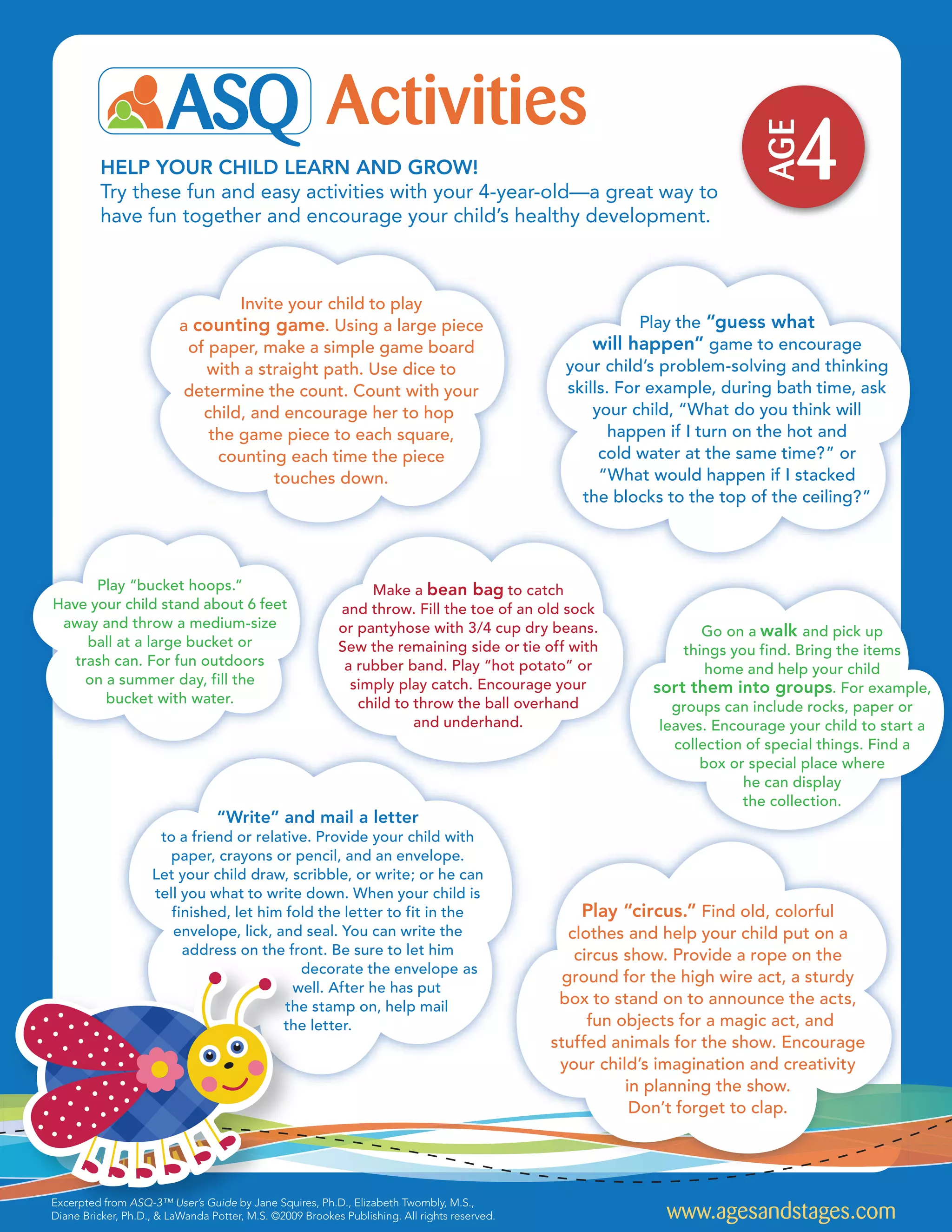 ASQ-3 Parent Activities | PDF