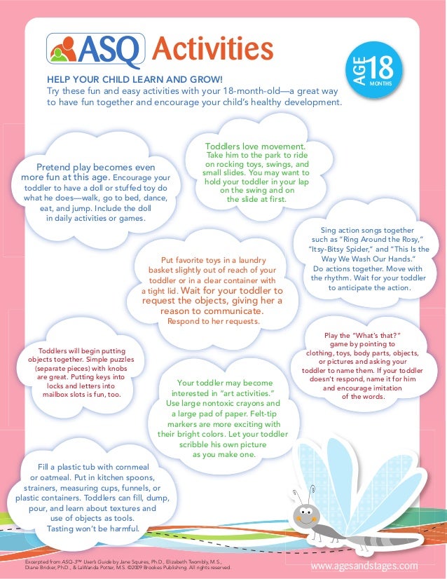 ASQ-3 Parent Activities