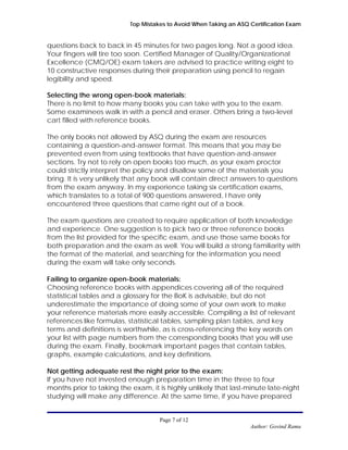 Asq certification-exam-pass-rate | PDF