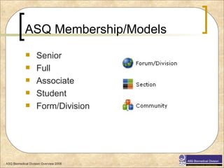 ASQ Discussion Groups | PPT