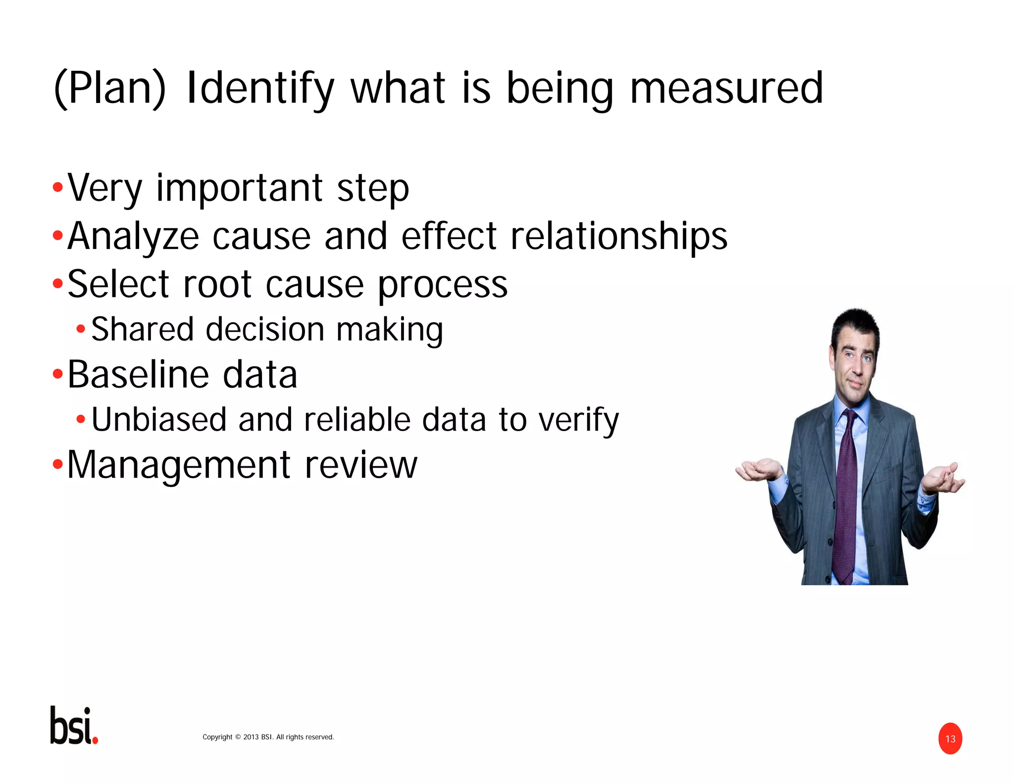 Detailed concepts of the Plan Do Check Act Process – Critical to ...