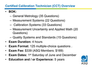 American Society for Quality (ASQ) certifications Overview | PPTX