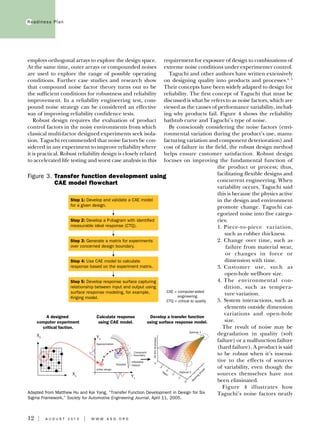Design for Reliability Readiness Plan in DFSS | PDF