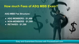 ASQ Master Black Belt (MBB) Exam | Questions & Answers | PDF