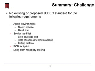 ASQ RD Webinar: Improved QFN Reliability Process | PPT