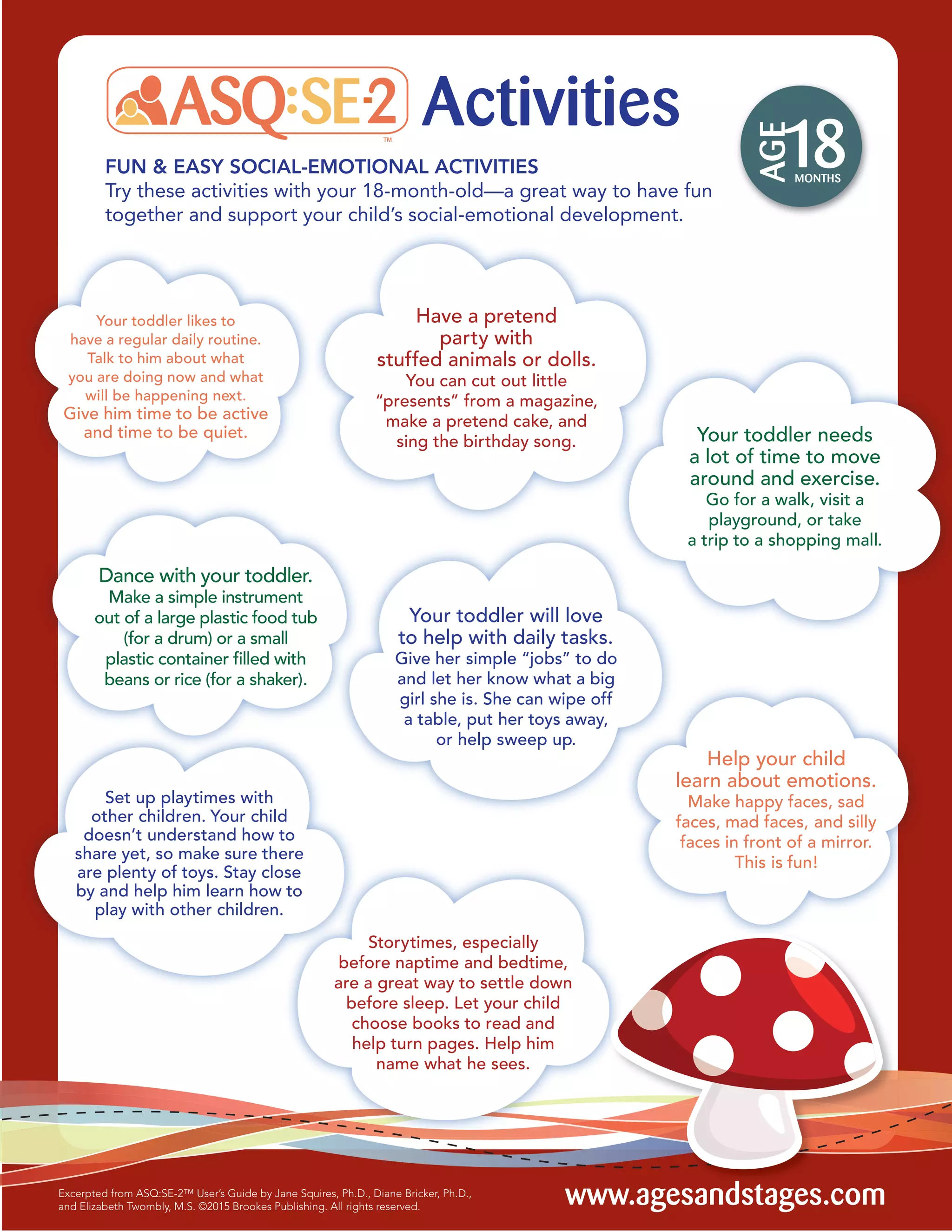 ASQ:SE-2 Parent Activities | PDF