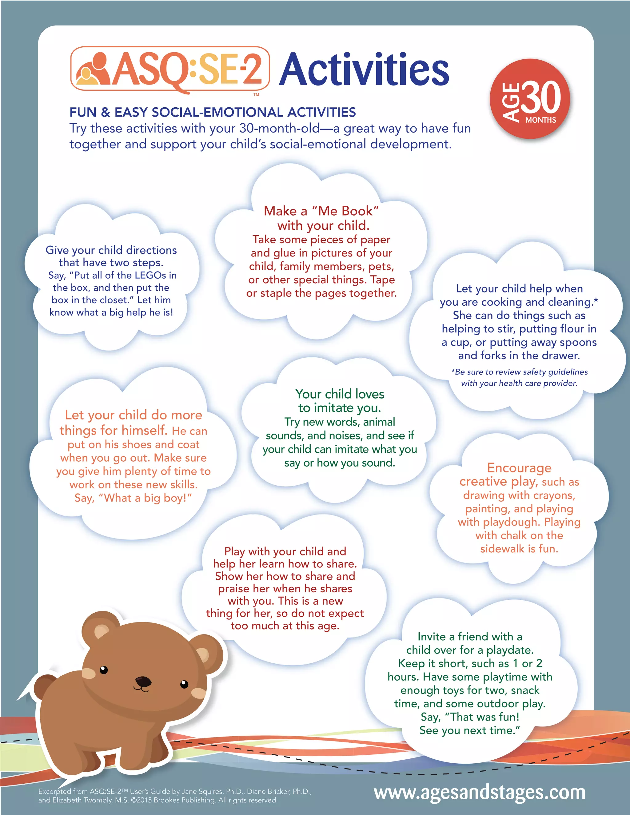 ASQ:SE-2 Parent Activities | PDF