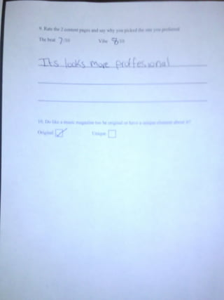 Examples of completed questionaires | PPT