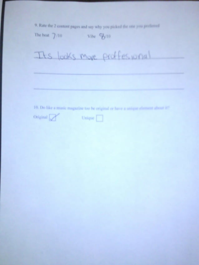 Examples of completed questionaires | PPT