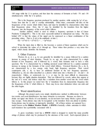 Automatic Speech Recognition | DOCX