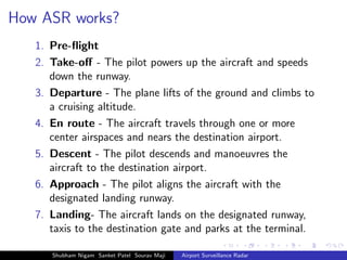 Airport Surveillance Radar (ASR) | PDF
