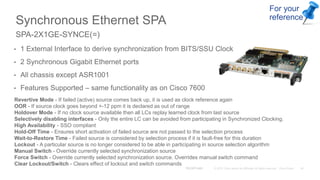 Cisco IOS XE Routers ASR 1000 & ISR 4000 The Evolution of Converged ...