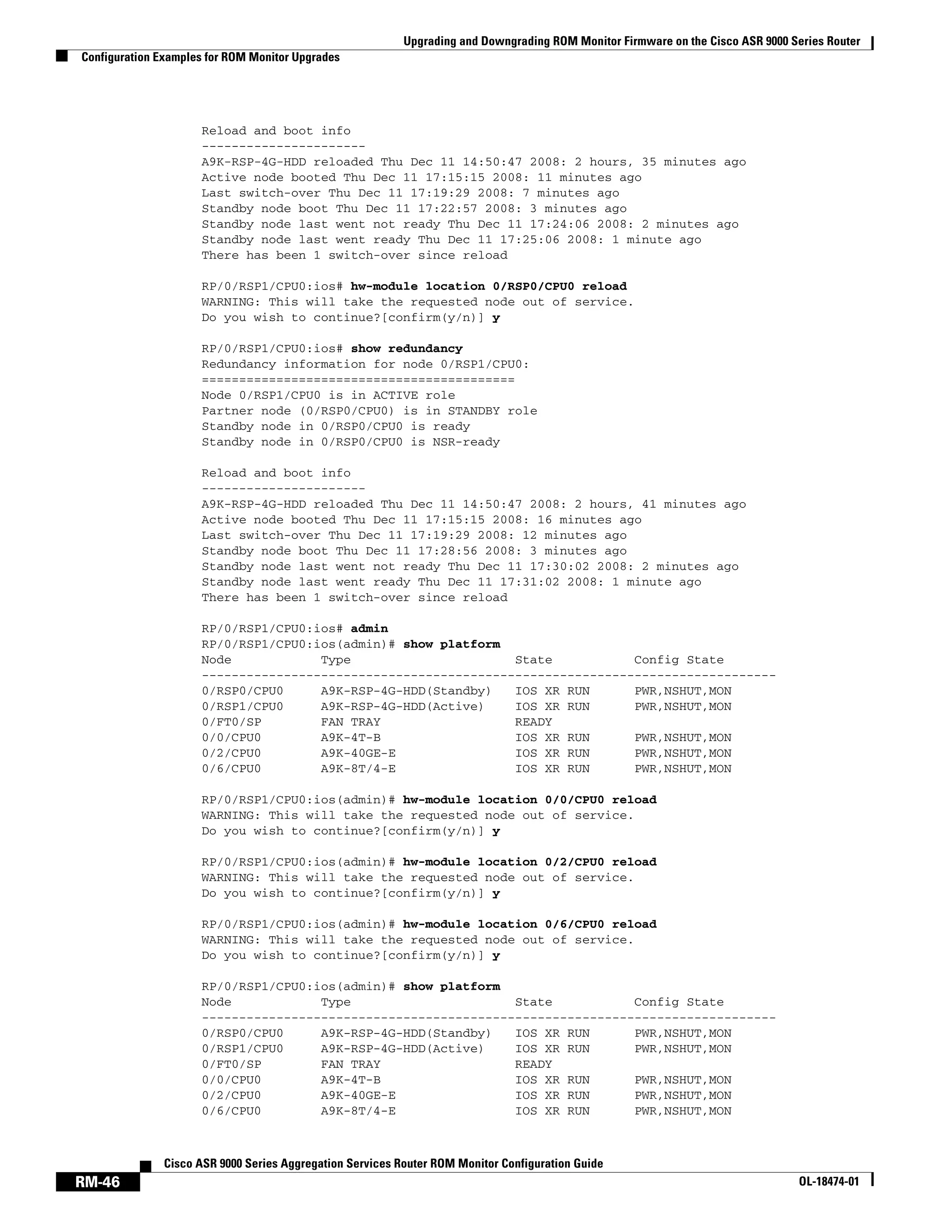Asr 9k rommon config | PDF