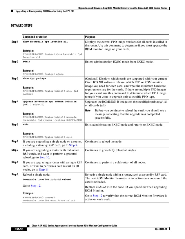 Asr 9k rommon config | PDF
