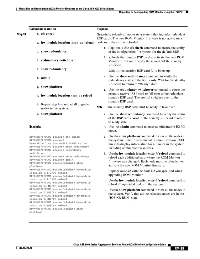 Asr 9k rommon config | PDF