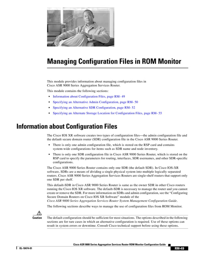 Asr 9k rommon config | PDF