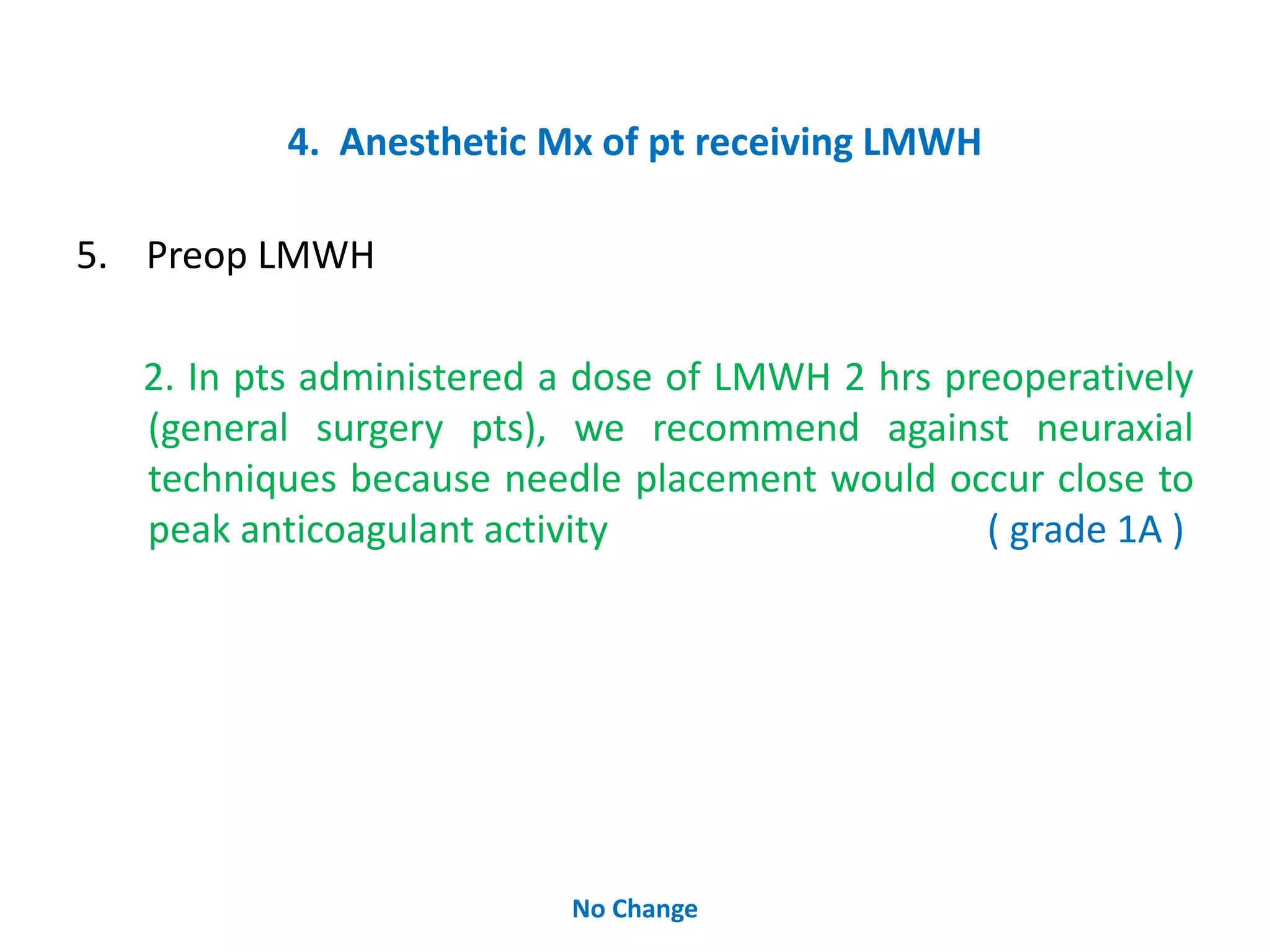 ASRA Guidelines 4th Edition | PPTX