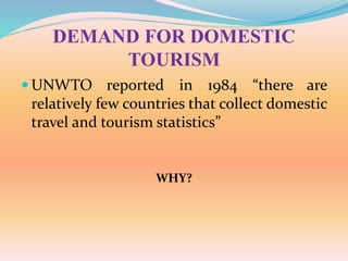 Understanding Tourism Demand | PPTX
