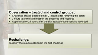 skin sensitisation test | PPTX