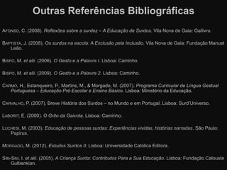 As raízes da cultura surda | PPTX