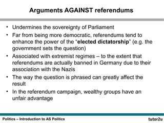 As referendums | PPT