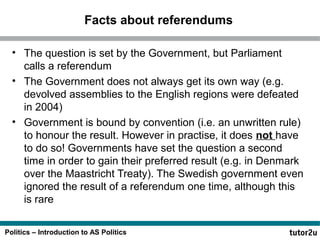 As referendums | PPT