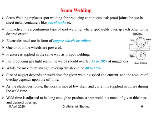 As resistance welding converted | PPT