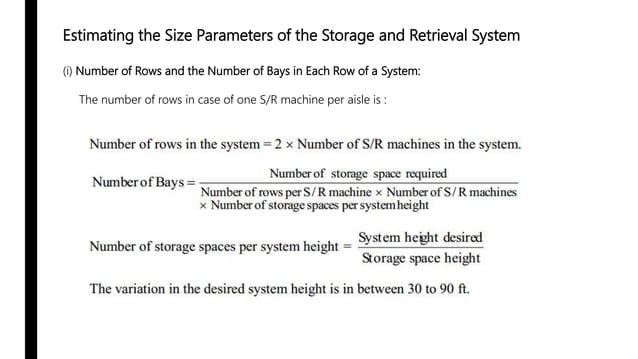 Automated Storage/Retrieval Systems - Explained | PPTX | Data Storage and Warehousing | Computing