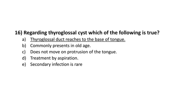 ASR THYROID MCQ REVISION 1.pptx | Thyroid Disorders | Endocrine and ...
