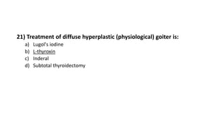 ASR THYROID MCQ REVISION 1.pptx