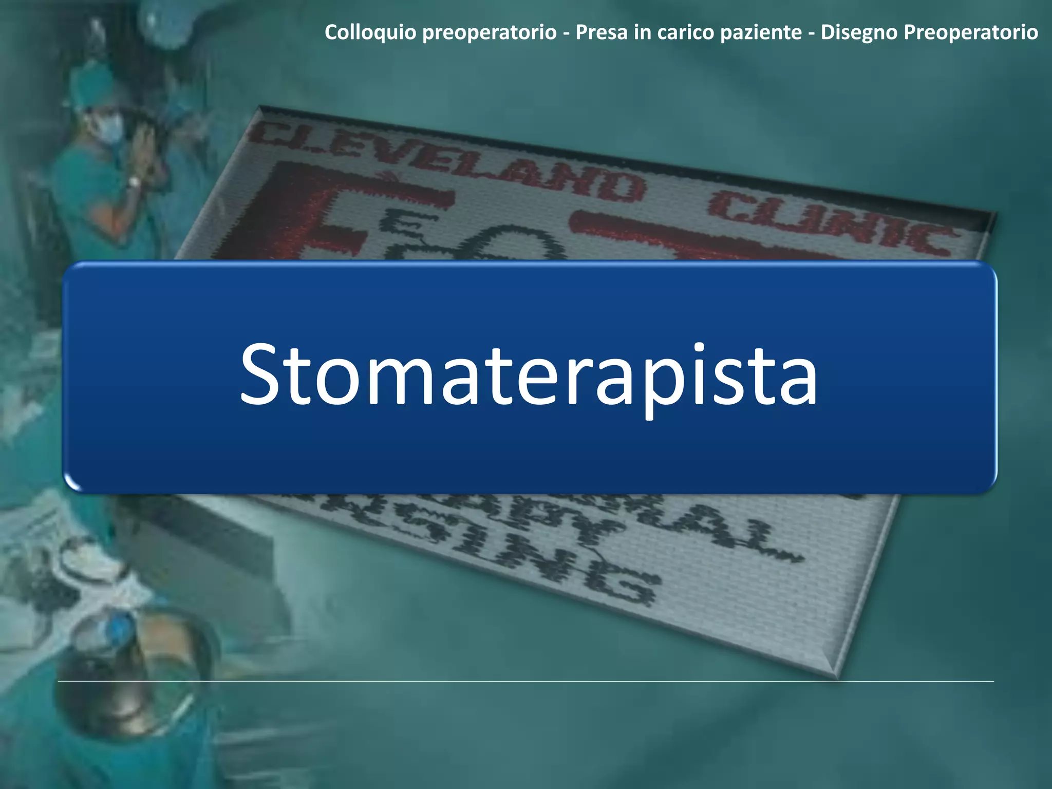 Ass.za inf.ca al paziente con enterostomia | PDF