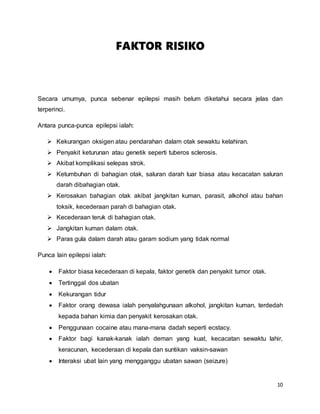 Epilepsi (sawan) | DOCX