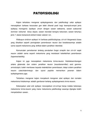Epilepsi (sawan) | DOCX