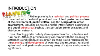 Politics and Urban Planning Process | PPTX