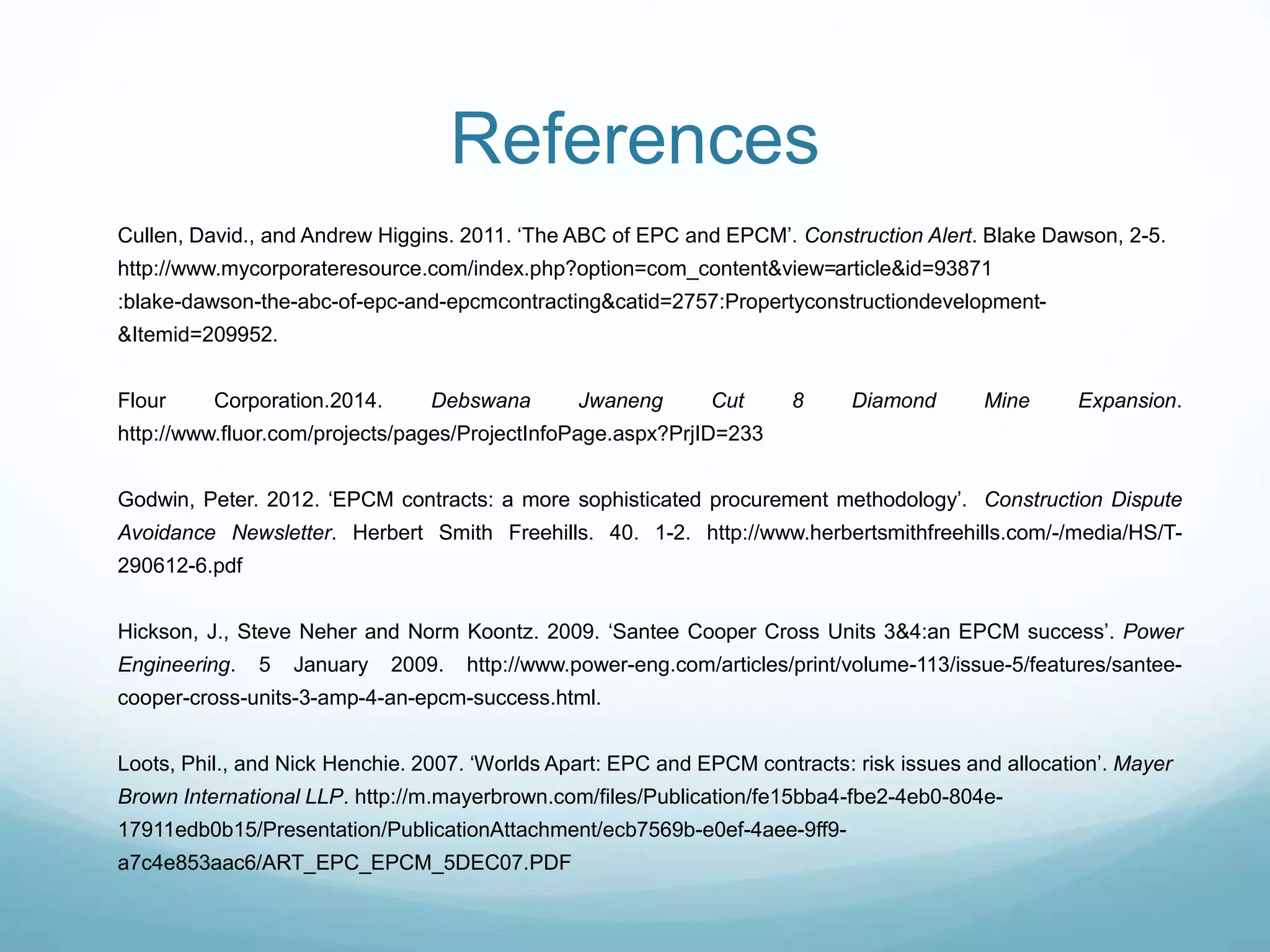 EPC v EPCM Contracting- A Comparison | PPTX