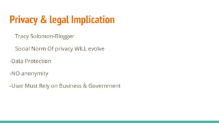 Chapter 8 big data and privacy | PPTX