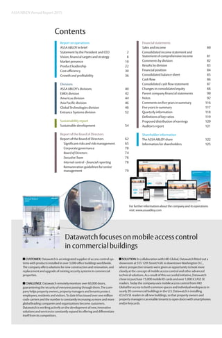 Assa abloy annual report 2015 | PDF