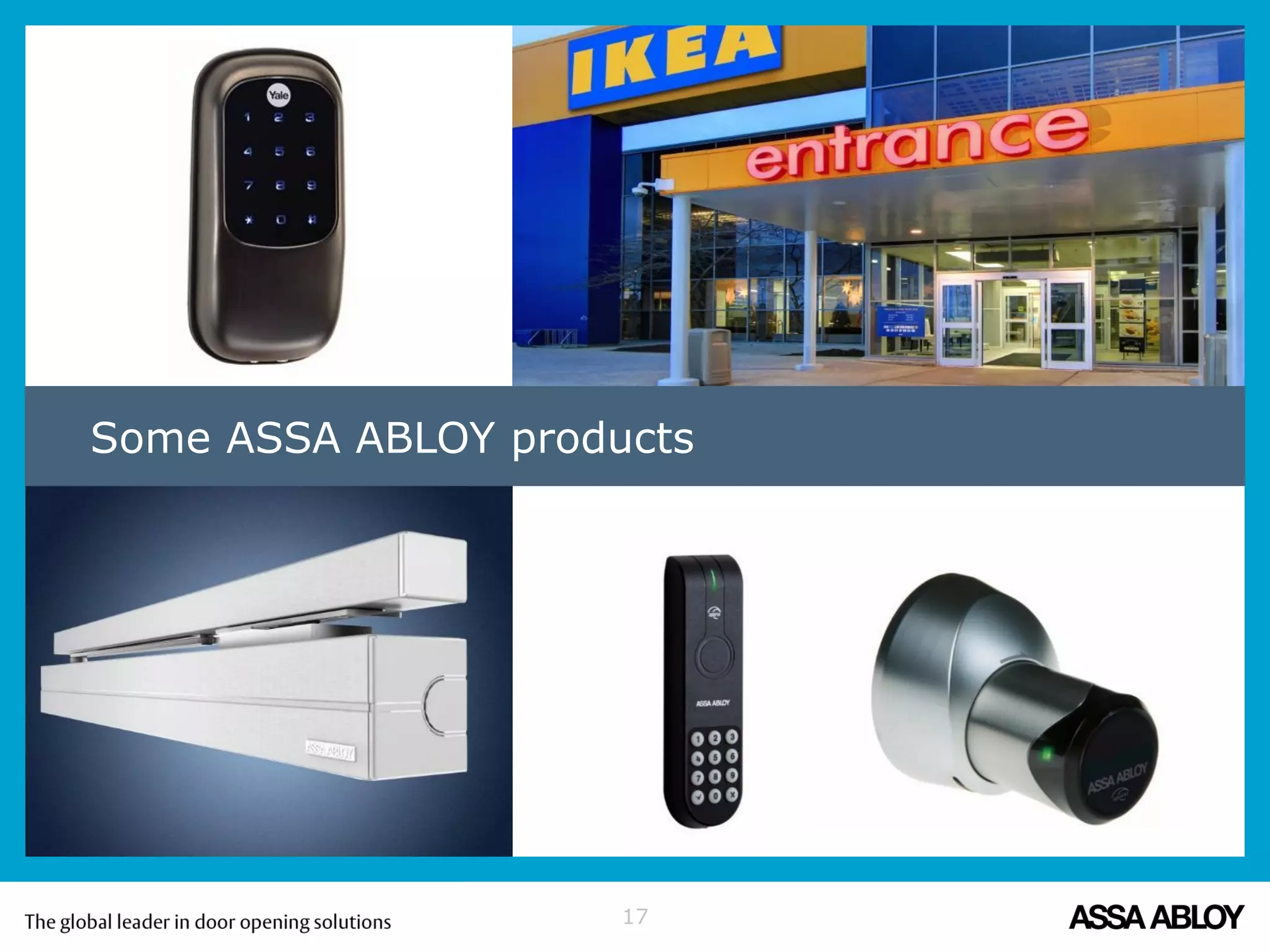 ASSA ABLOY Corporate presentation 2015 | PDF