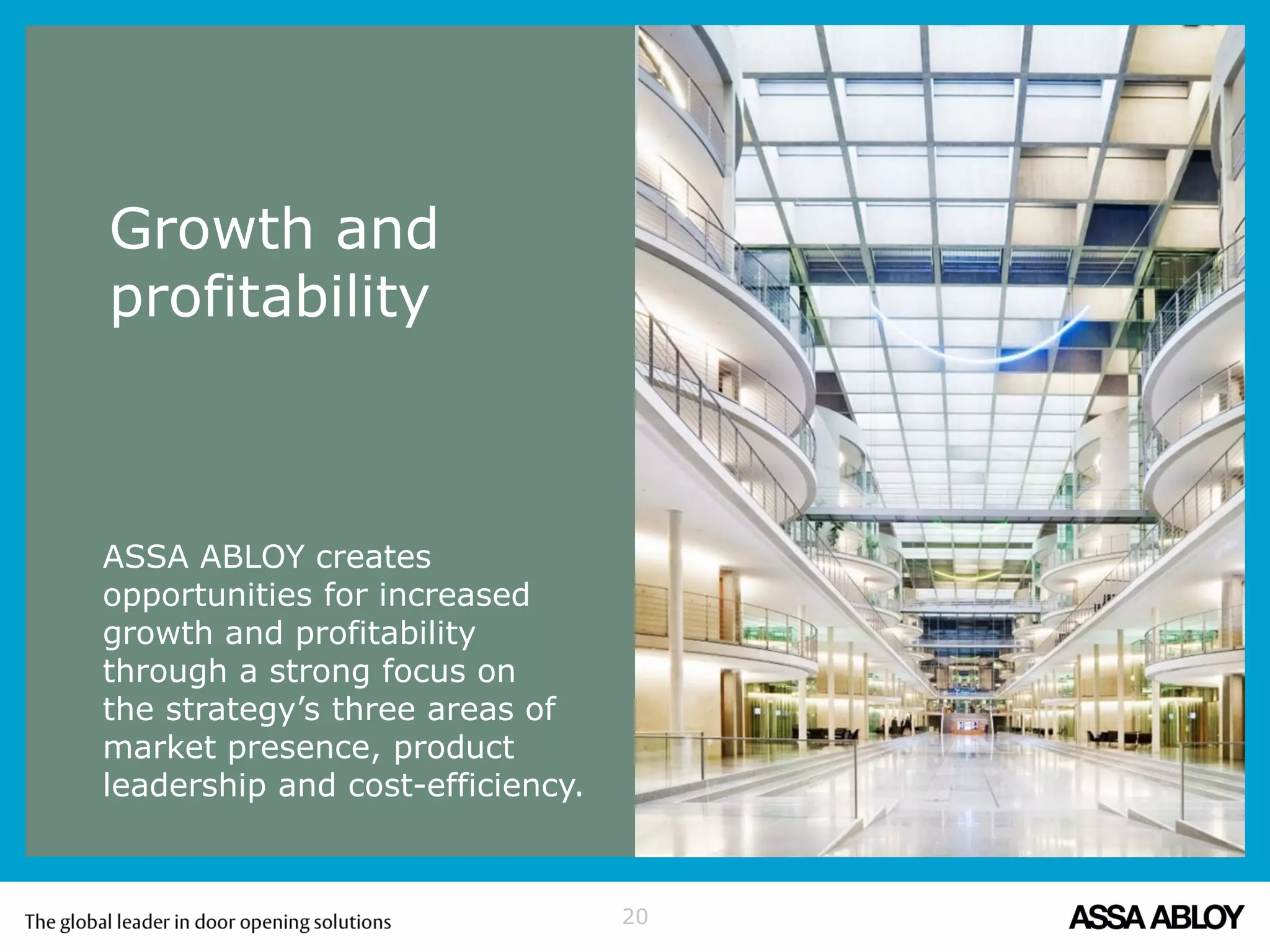 ASSA ABLOY Corporate presentation 2015 | PDF