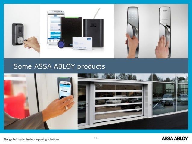 ASSA ABLOY Corporate presentation 2015