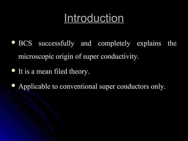 ASSAD BCS theory | PPT